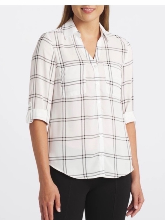 Fortune + Ivy | Tops | Fortune Ivy Christelle Button Down Blouse | Poshmark